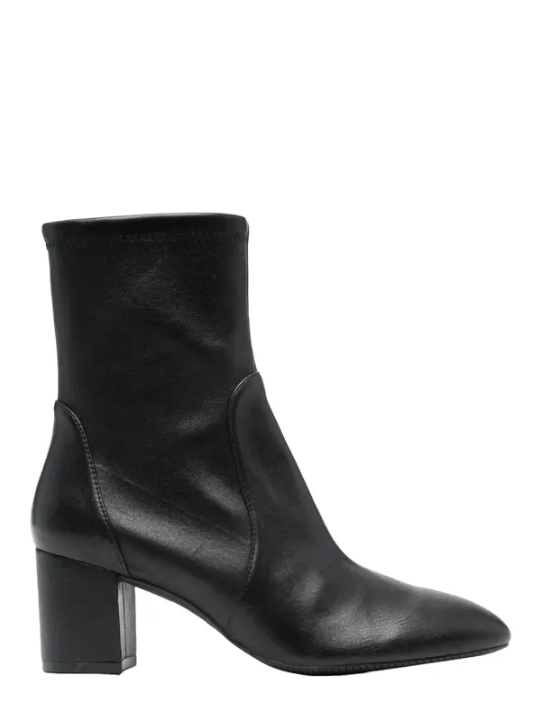 STUART WEITZMAN 65mm Leather Boots - Black