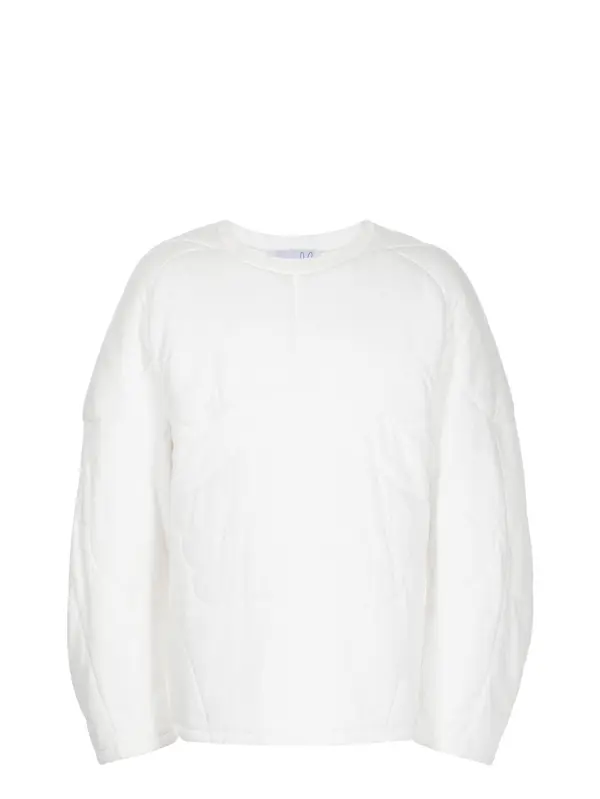 Natasha Zinko Padded Sweatshirt - White