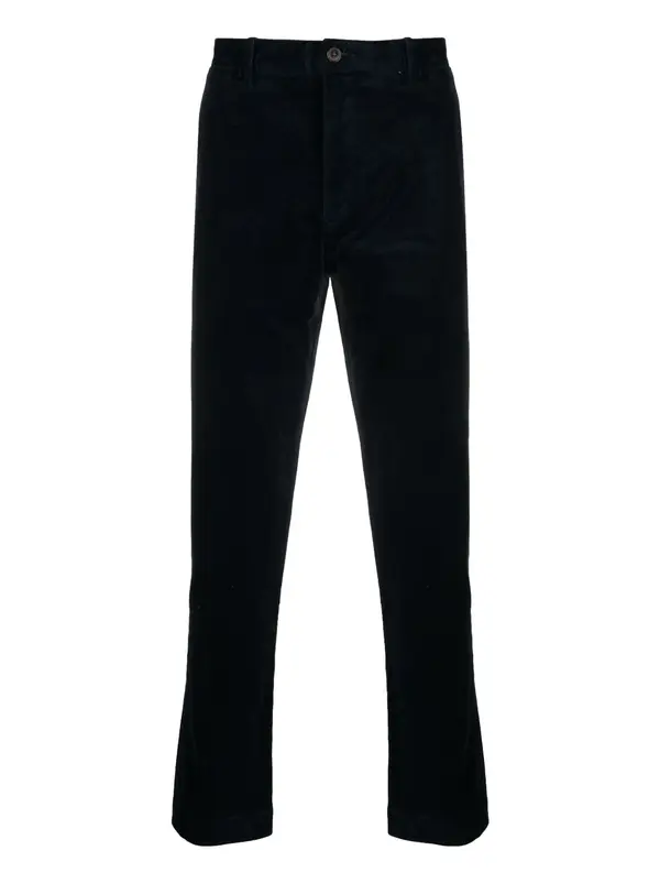 Polo Ralph Lauren Corduroy Tapered-leg Trousers - Blue
