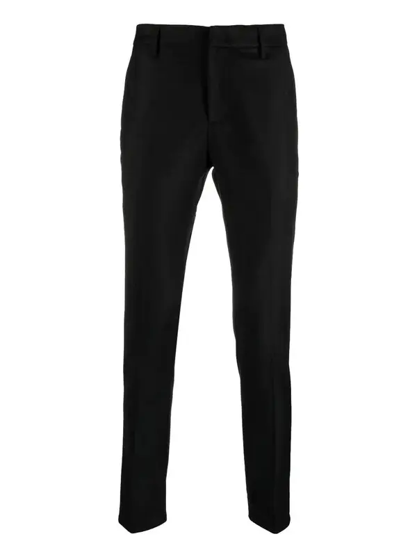 DONDUP Skinny-leg Mid-rise Trousers - Black
