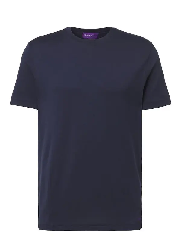 Ralph Lauren Purple Label Cotton Jersey T-shirt - Blue