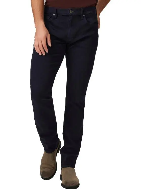 Paige Federal Slim Straight Leg Corduroy Pants - Navy Depths