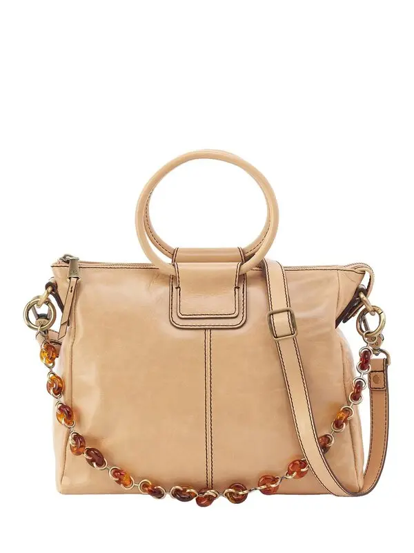 Hobo Medium Sheila Leather Satchel - Desert Sand