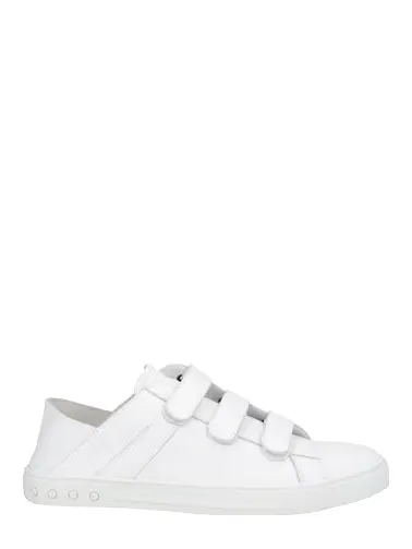 TOD'S Leather Low-top Sneakers - White