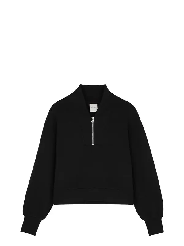 Varley Davidson Half-zip Sweatshirt - Black