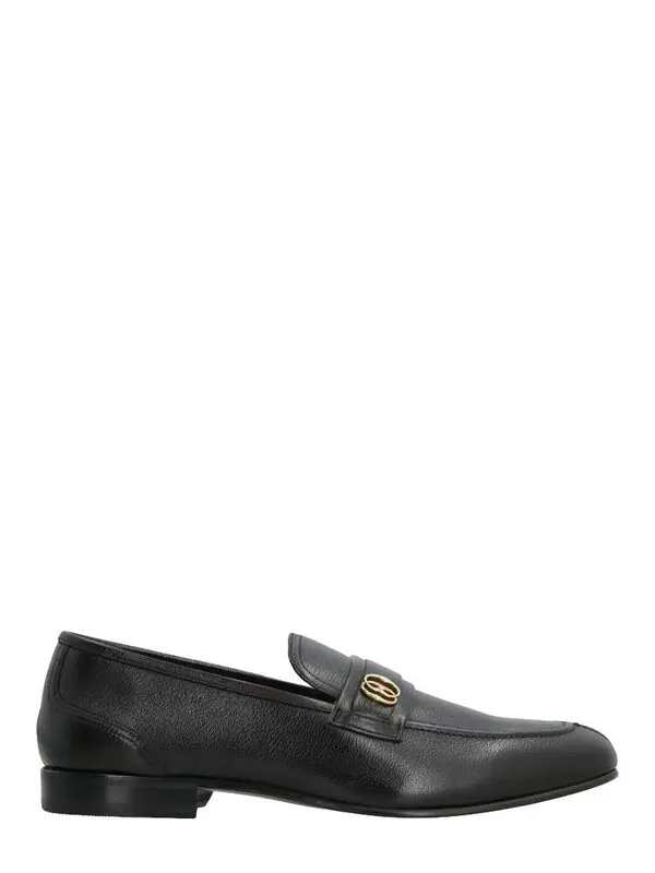 Bally Sadei Leather Loafers - Black
