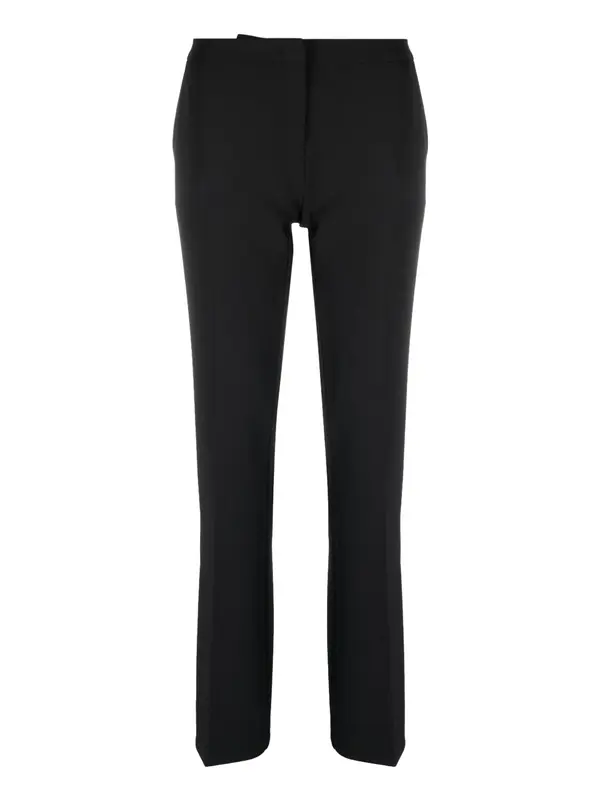 Pinko Pleated Flared Trousers - Black