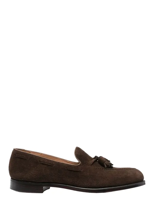 Crockett & Jones Cavendish Suede Loafers - Brown