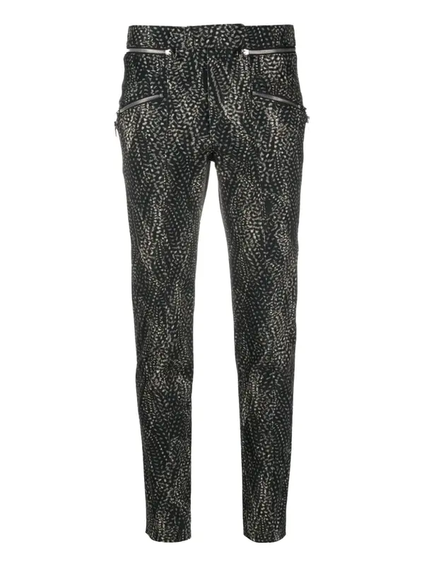 Isabel Marant Izis Slim-fit Trousers - Black