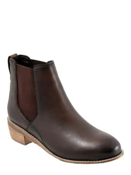 Softwalk Rana Chelsea Boot - Dark Brown