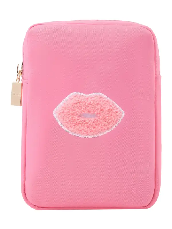 BLOC BAGS Mini Kiss Cosmetics Bag - Bubblegum Pink