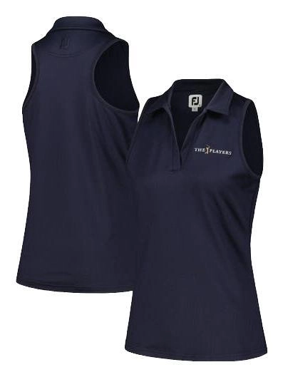 FOOTJOY The Players Prodry® Crossover V-neck Racerback Tank Top - Navy