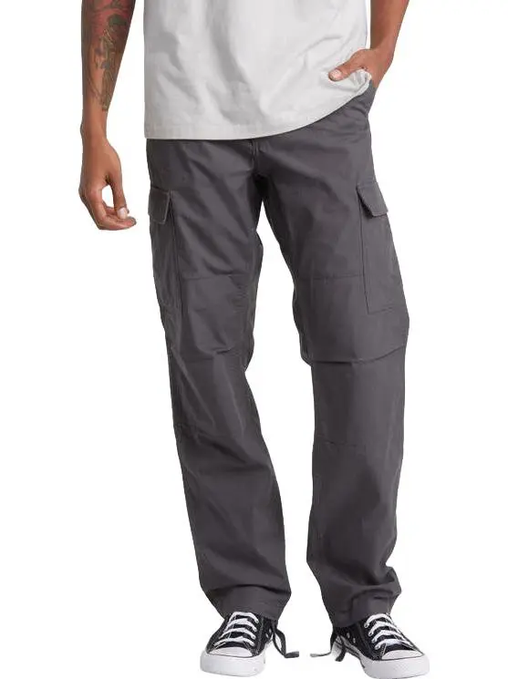 Carhartt Work In Progress Aviation Ripstop Cotton Cargo Pants - Blacksmith