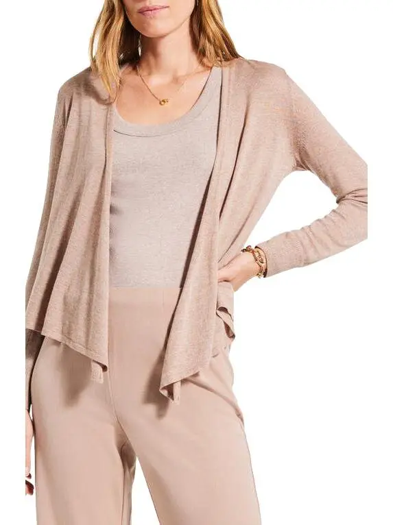 NIC+ZOE 4-way Convertible Cardigan - Macaroon
