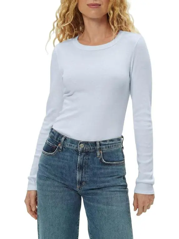 Michael Stars Zola Long Sleeve T-shirt - Splash