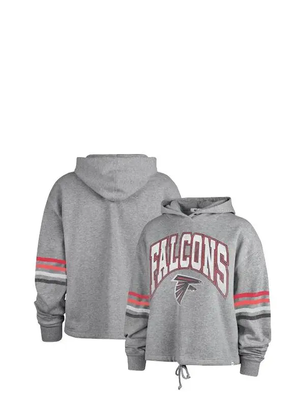 '47 Atlanta Falcons Upland Bennett Pullover Hoodie - Gray