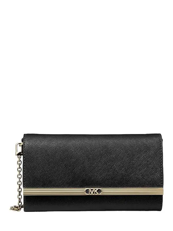 Michael Kors Mona Large Clutch - Black