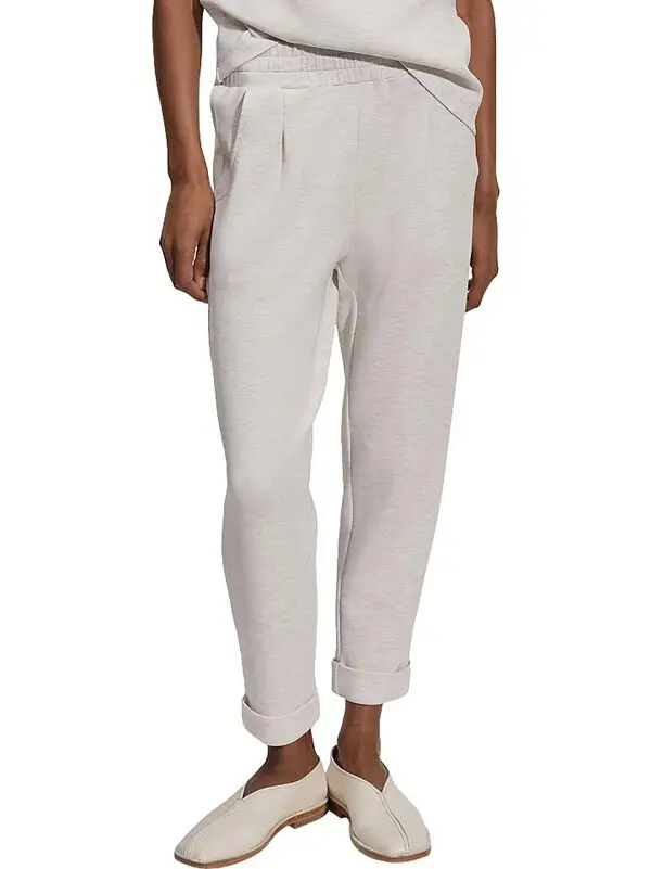 Varley The Rolled Cuff Pants - Ivory Marl