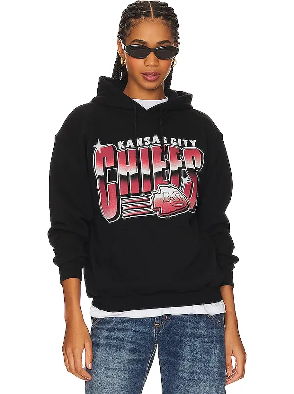 Junk Food Chiefs Hoodie - Black