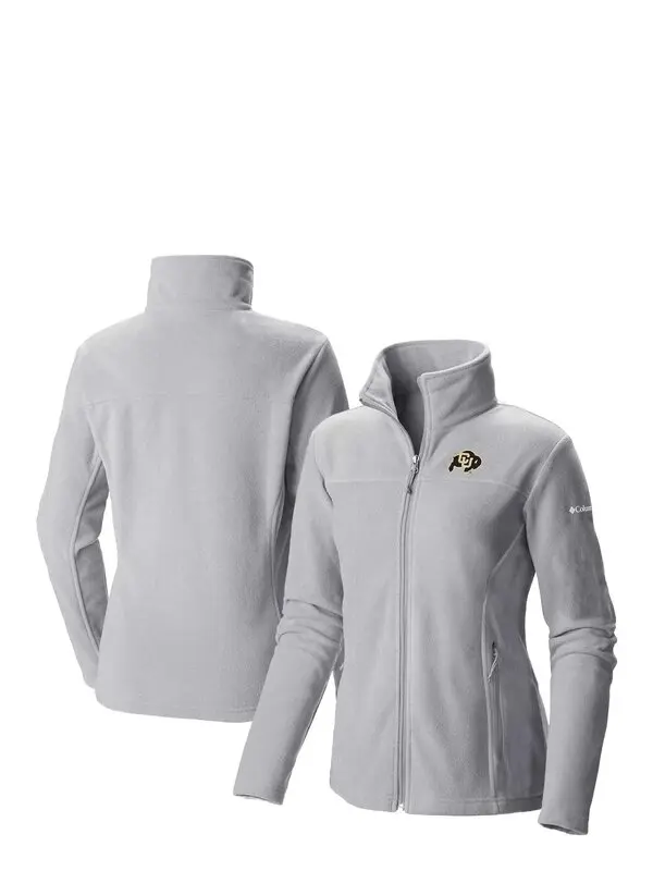 Columbia Colorado Buffaloes Give And Go Ii Full-zip Jacket - Gray