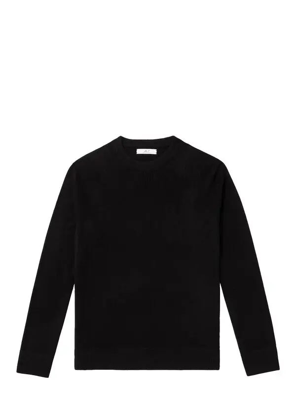 Mr P. Wool And Cashmere-blend Sweater - Black