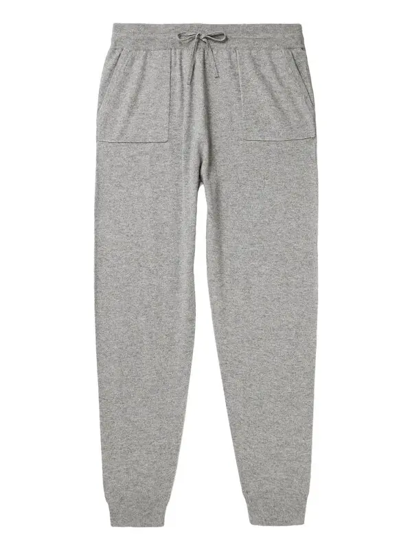 Mr P. Wool And Cashmere-blend Sweatpants - Gray