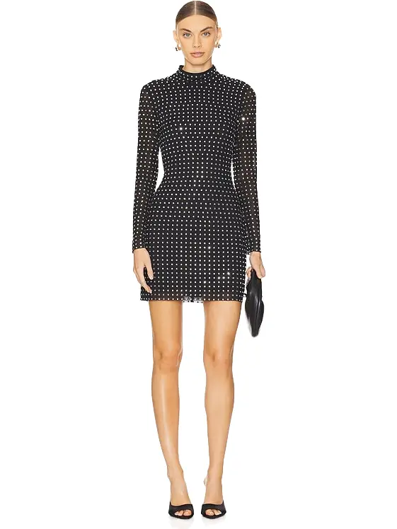 Steve Madden Krista Mini Dress - Black