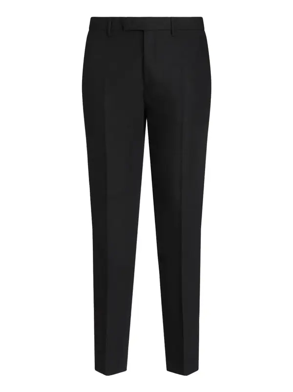 Etro Tailored Slim-cut Trousers - Black