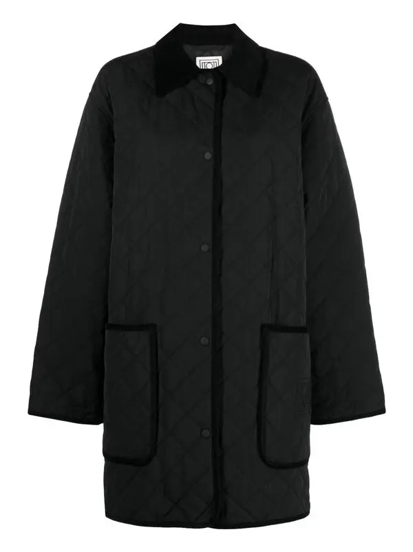 TOTEME Quilted Barn Jacket - Black