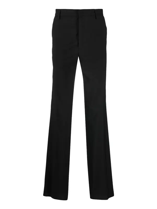 Etro Virgin Wool Tailored Trousers - Black