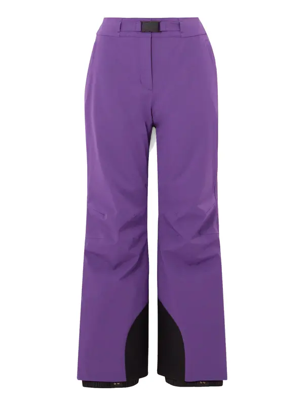 Moncler Buckled Bootcut Ski Pants - Purple