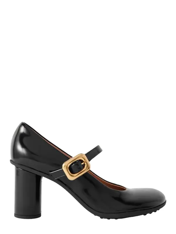 Bottega Veneta Atomic Glossed-leather Pumps - Black