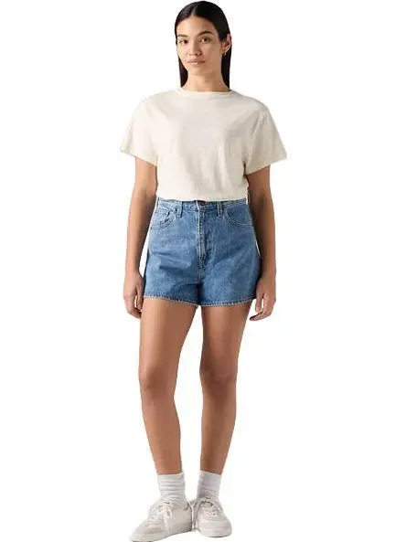 LEVI'S High-waisted Denim Mom Shorts - Amazing