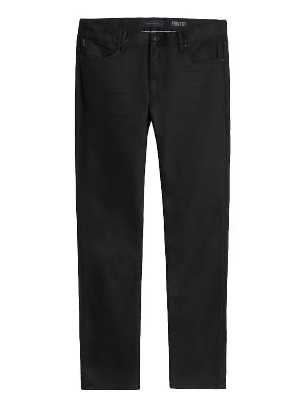 John Varvatos J701 Coated Stretch Jeans - Black