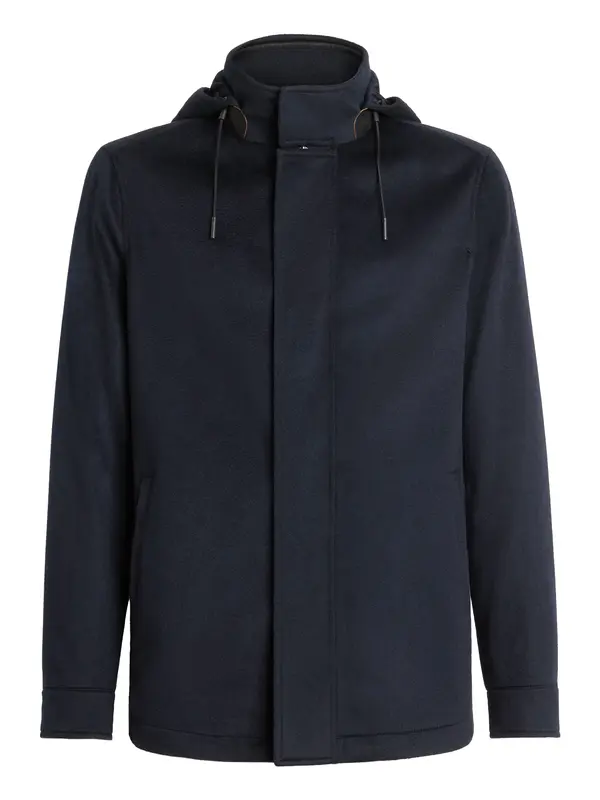 Zegna Oasi Cashmere Elements Cima Jacket - Navy Blue