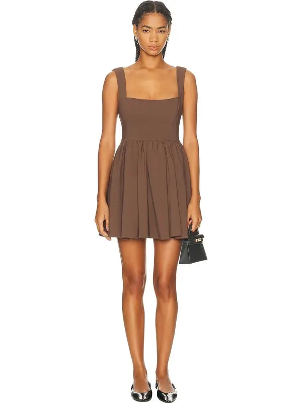 Lpa Giovanna Mini Dress - Brown