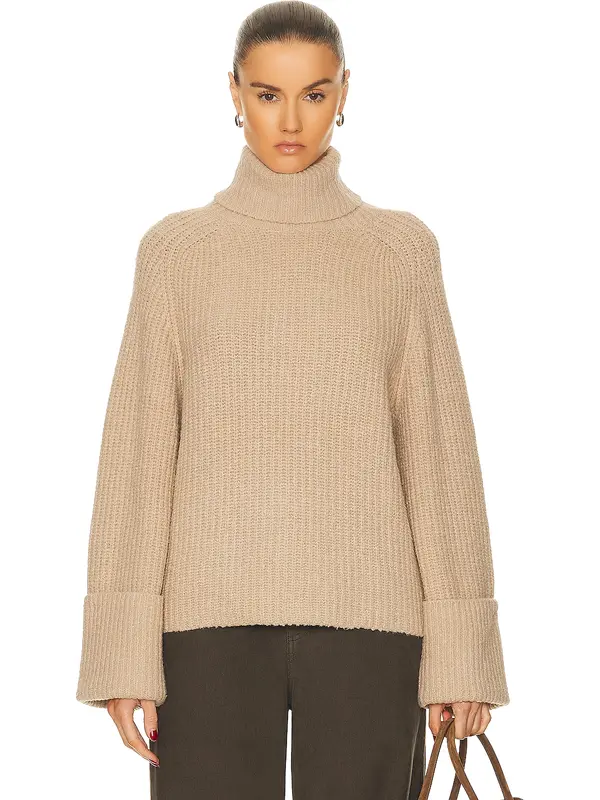 Lpa Sabri Turtleneck Sweater - Tan
