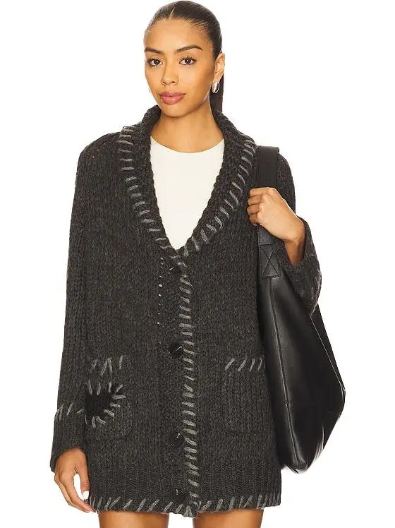JOHN & JENN BY LINE Tripp Cardigan - Stormy Amore