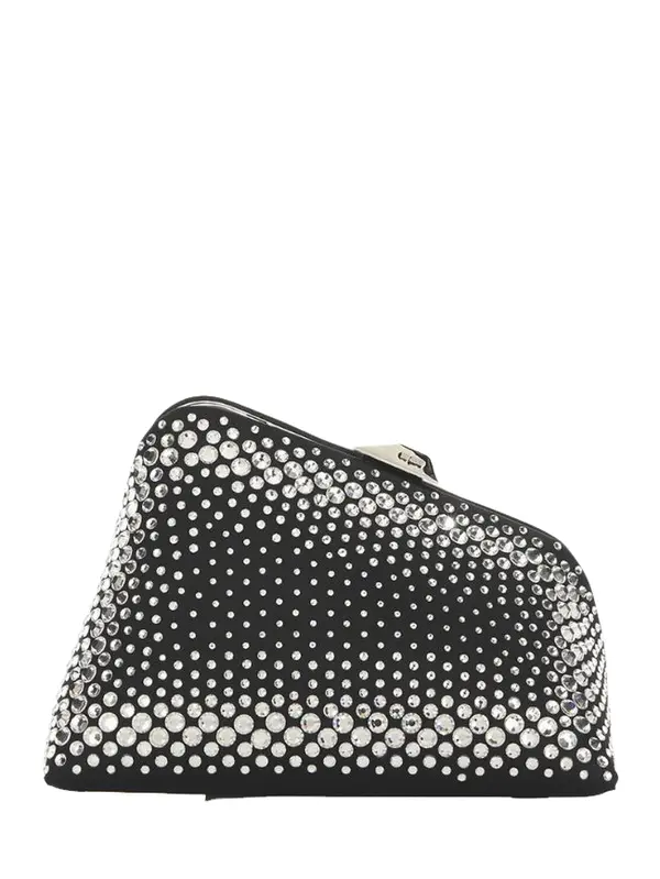 Attico Midnight Mini Embellished Clutch - Black