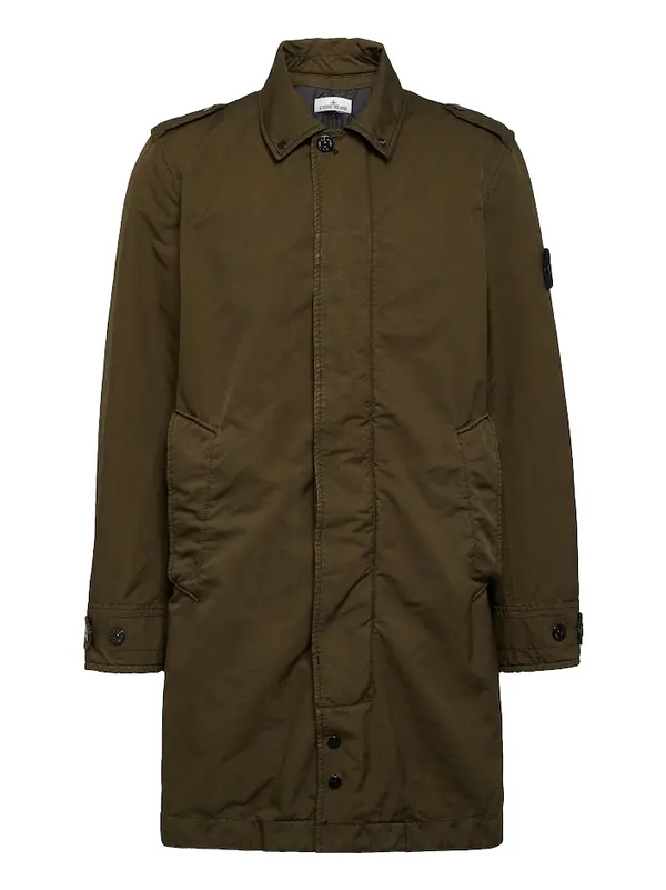 Stone Island David-tc Compass Parka - Green