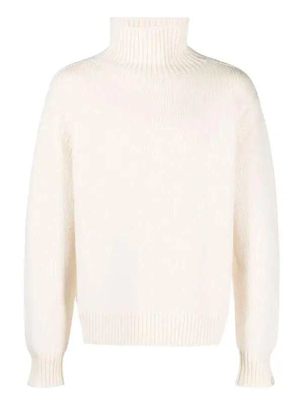 Rag & Bone Baron High-neck Wool Jumper - Neutrals