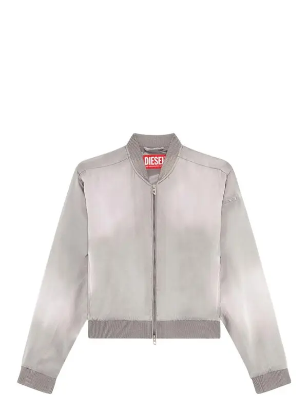 DIESEL® G-khlow-n1 Logo-embroidered Jacket - Grey