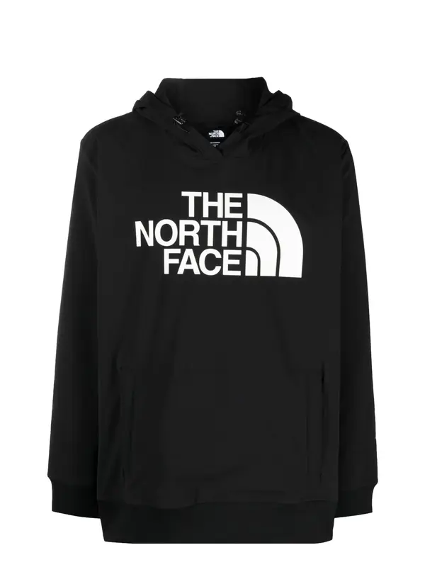 The North Face Logo-appliqué Hoodie - Black