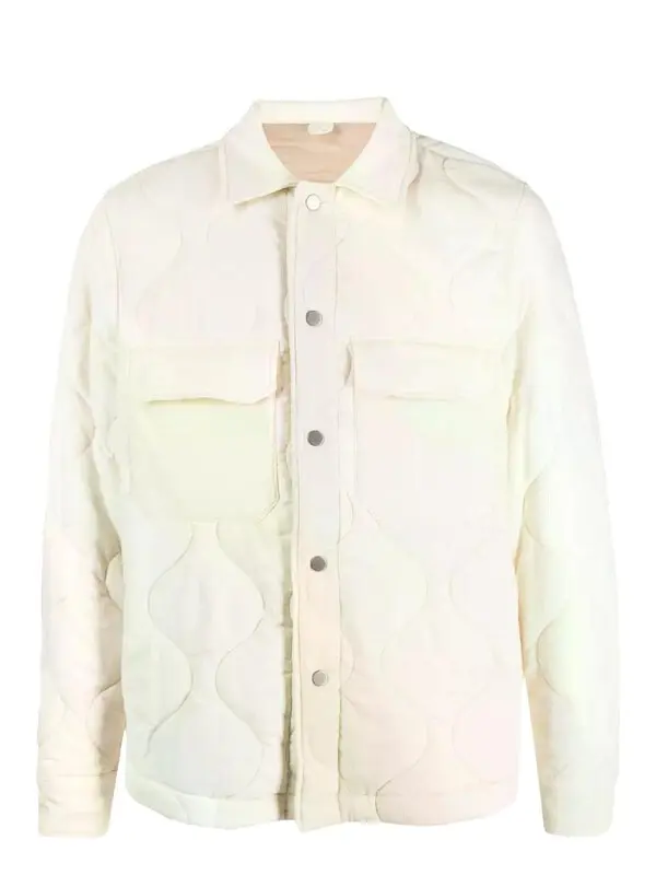 Altea Quilted Padded Shirt Jacket - Neutrals