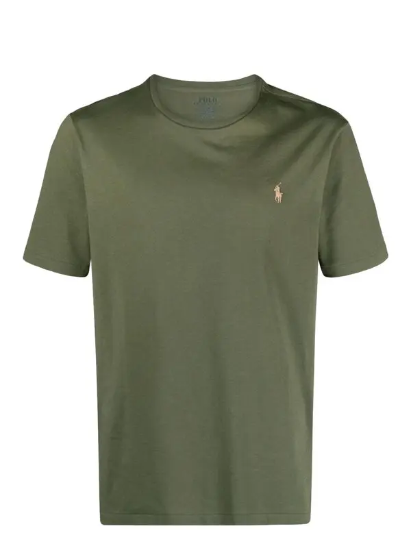 Polo Ralph Lauren Polo Pony-embroidered Cotton T-shirt - Green