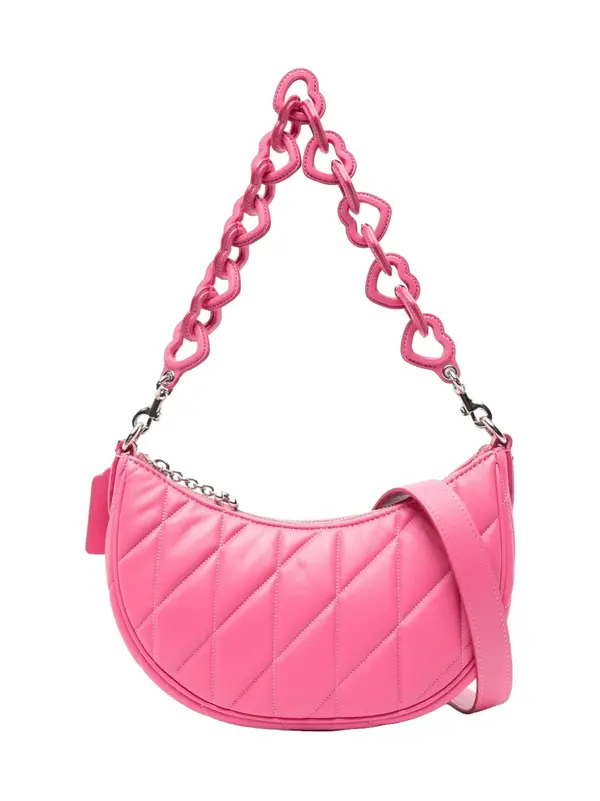 COACH® Mira Quilted-leather Shoulder Bag - Pink