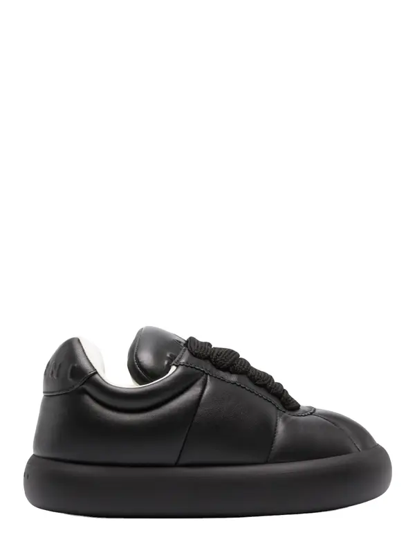 Marni Bigfoot 2.0 Padded Leather Sneakers - Black