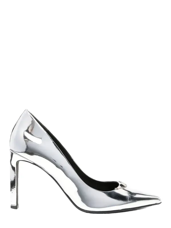 Zadig&Voltaire Perfect Metallic Pumps - Silver