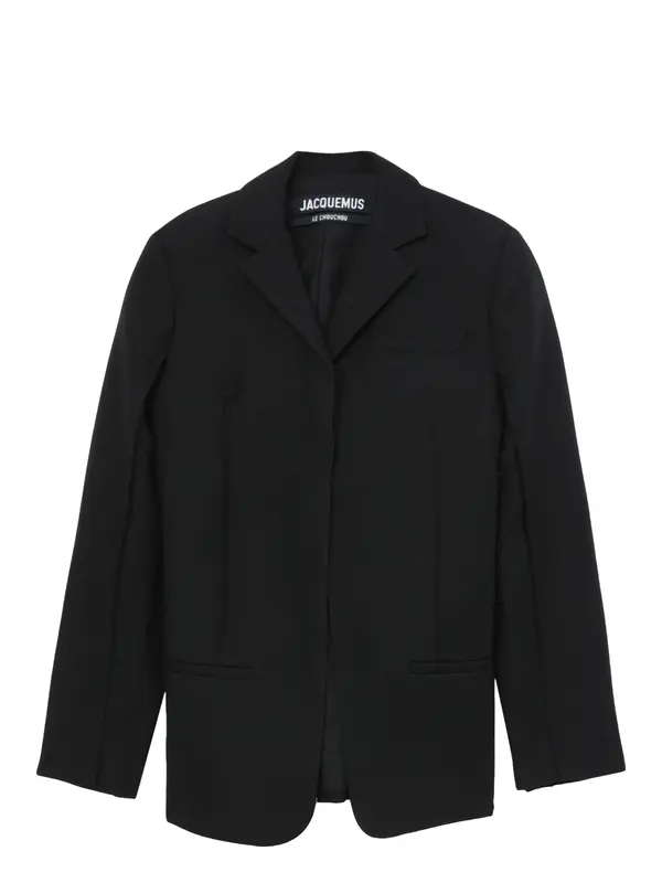 Jacquemus La Veste Caraco Inside-out Blazer - Black