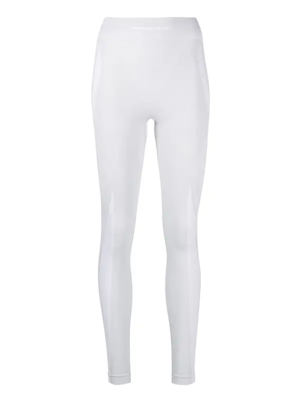 MISBHV Logo-waist Ski Leggings - Grey